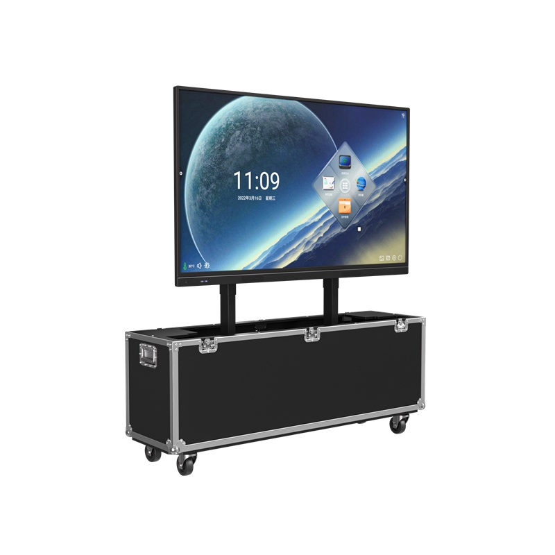 Interactive Board with Auto Mobile Stand Flight Case